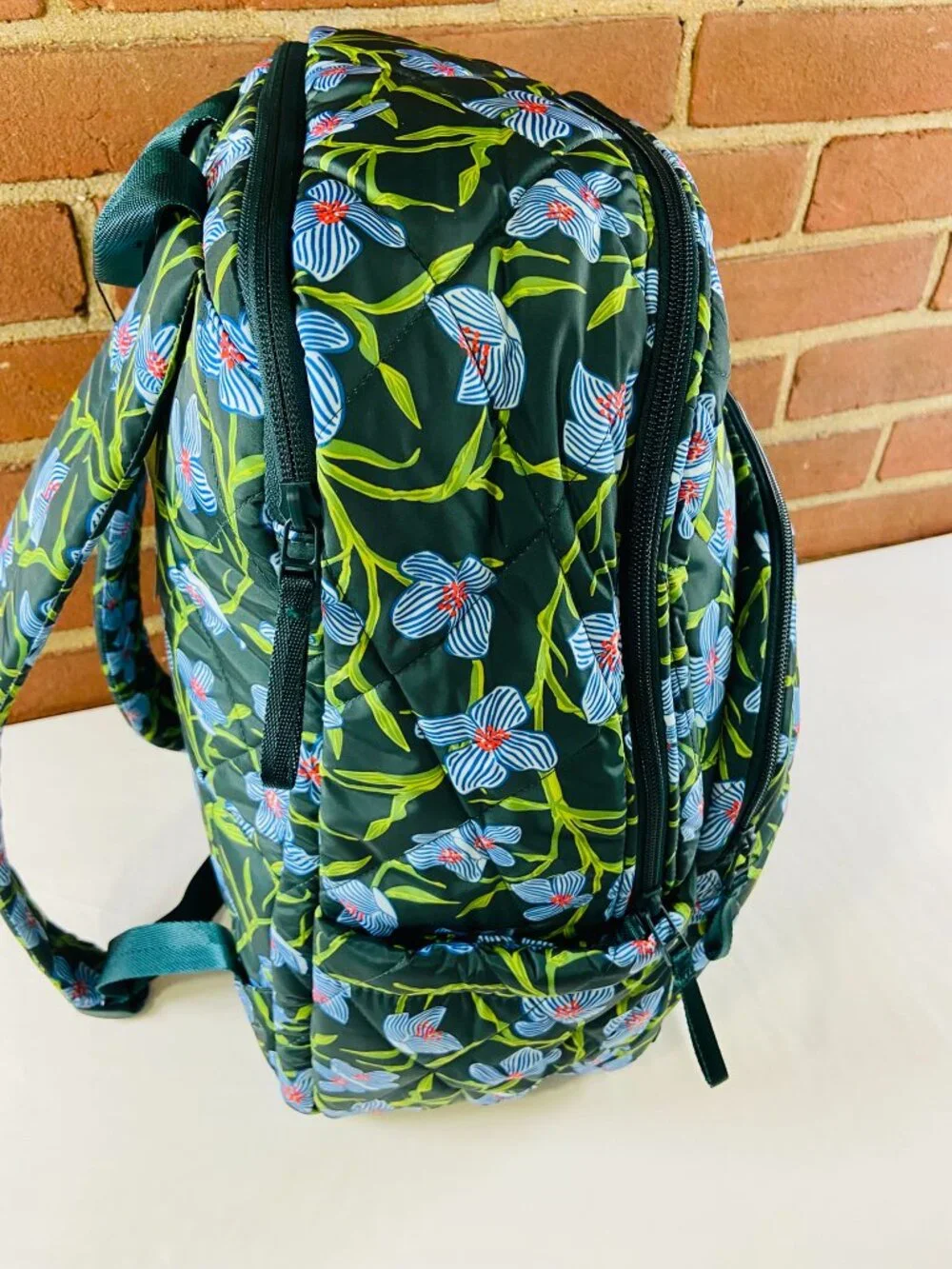 Vera Bradley | Bags | Vera Bradley Large Backpack Charlotte Stems ...